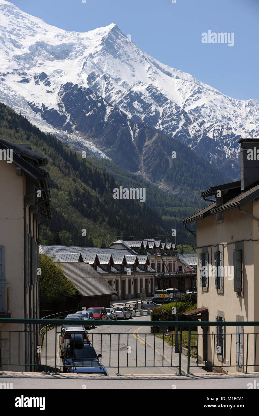 The alps, Chamonix, ski resort Stock Photo - Alamy