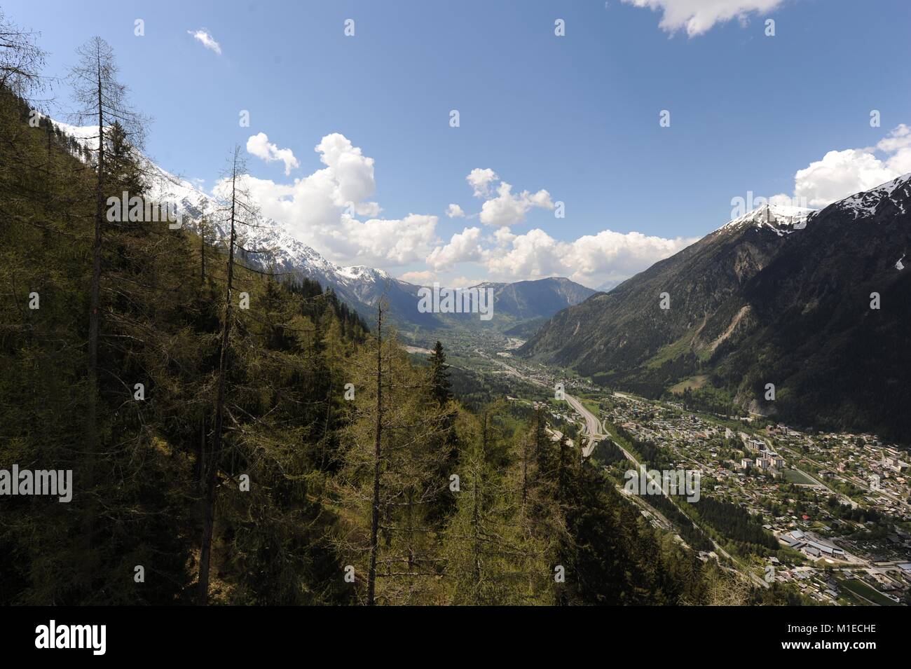 The alps, Chamonix, ski resort Stock Photo - Alamy