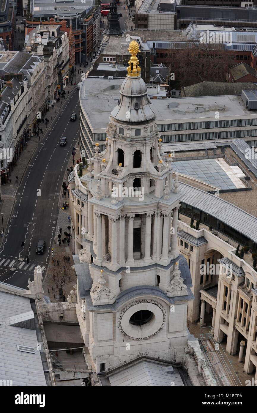 Aerial view of london skyline from St Pauls Cathedral Stock Photo - Alamy