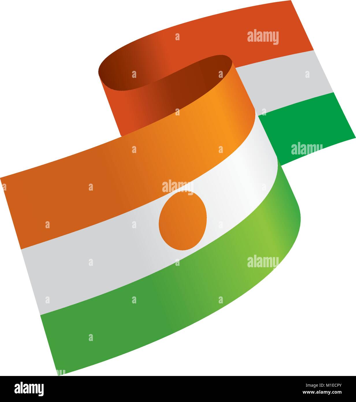 Niger flag, vector illustration Stock Vector Image & Art - Alamy