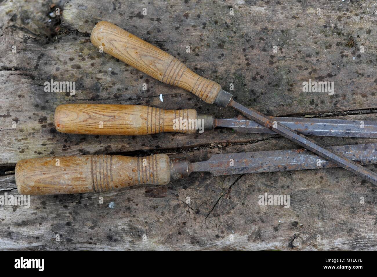 Traditional Carpentry Tools Stock Photo - Alamy