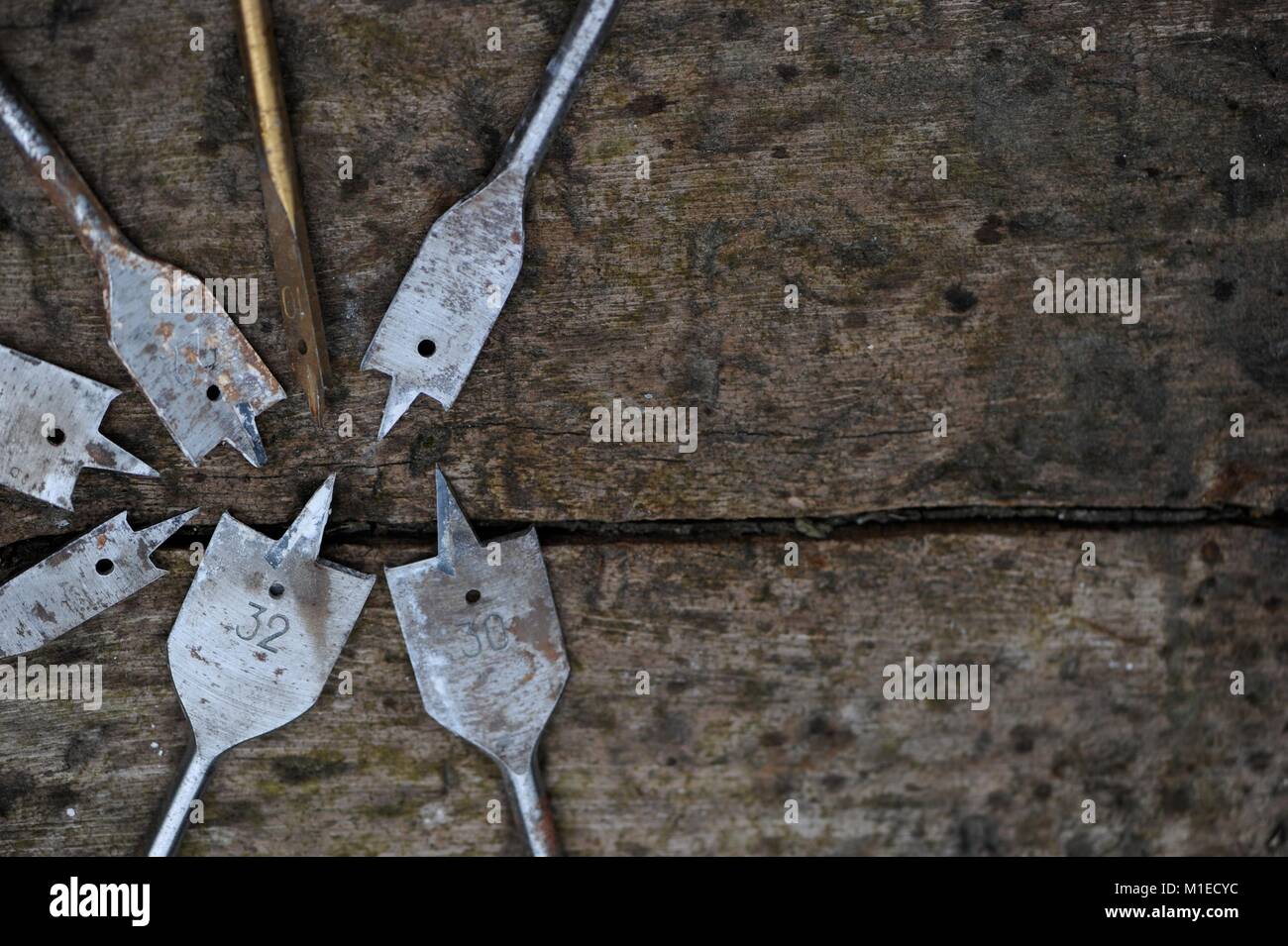 Traditional Carpentry Tools Stock Photo - Alamy