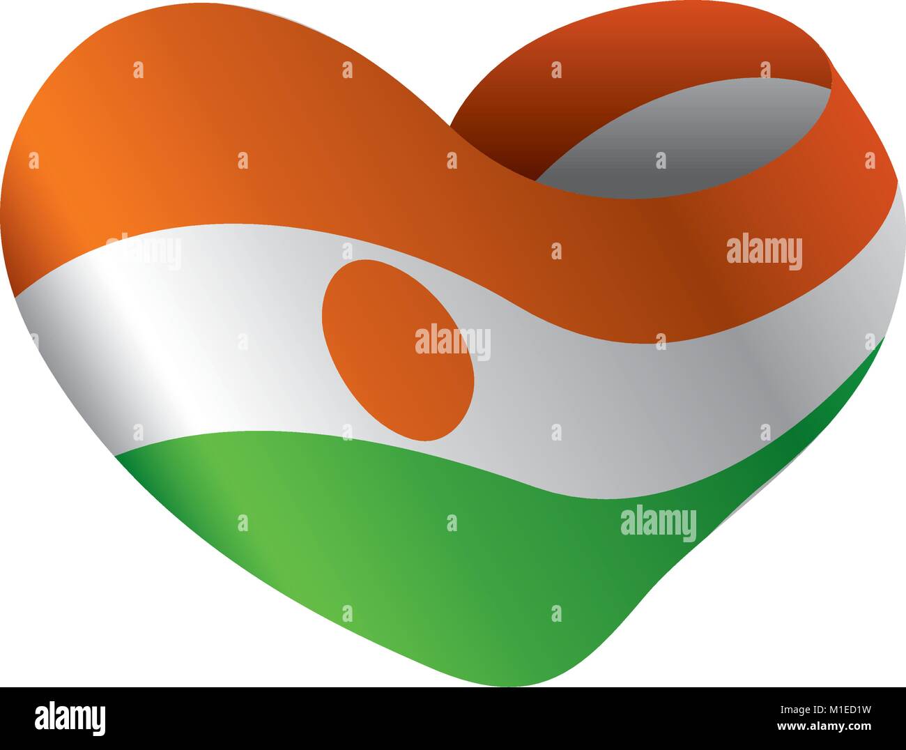 Niger flag, vector illustration Stock Vector Image & Art - Alamy
