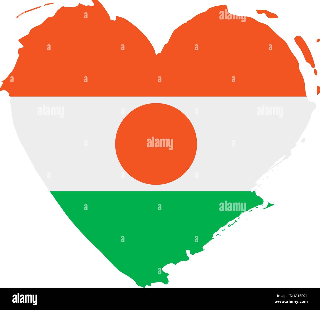 Niger flag, vector illustration Stock Vector Image & Art - Alamy