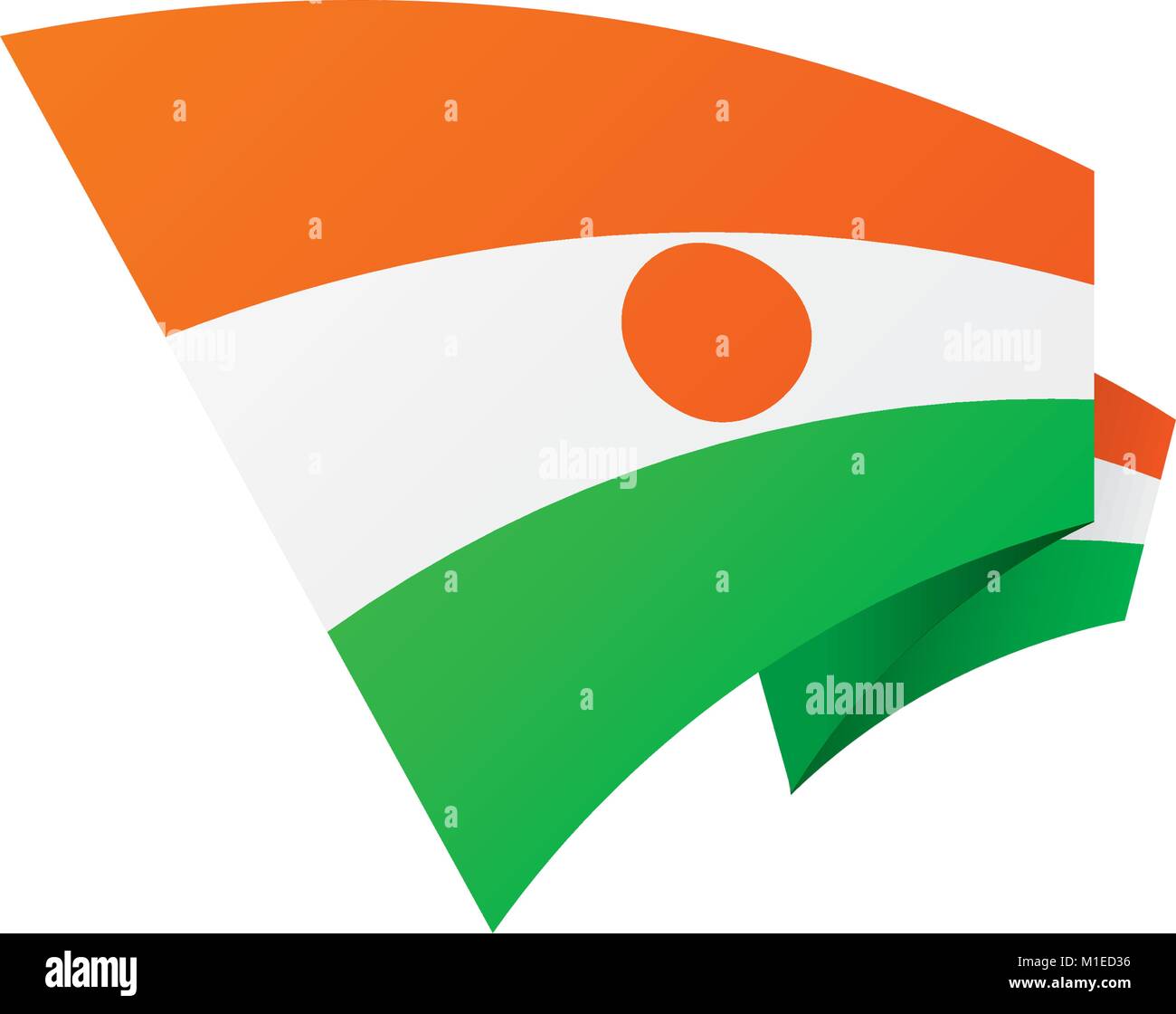 Niger flag, vector illustration Stock Vector Image & Art - Alamy