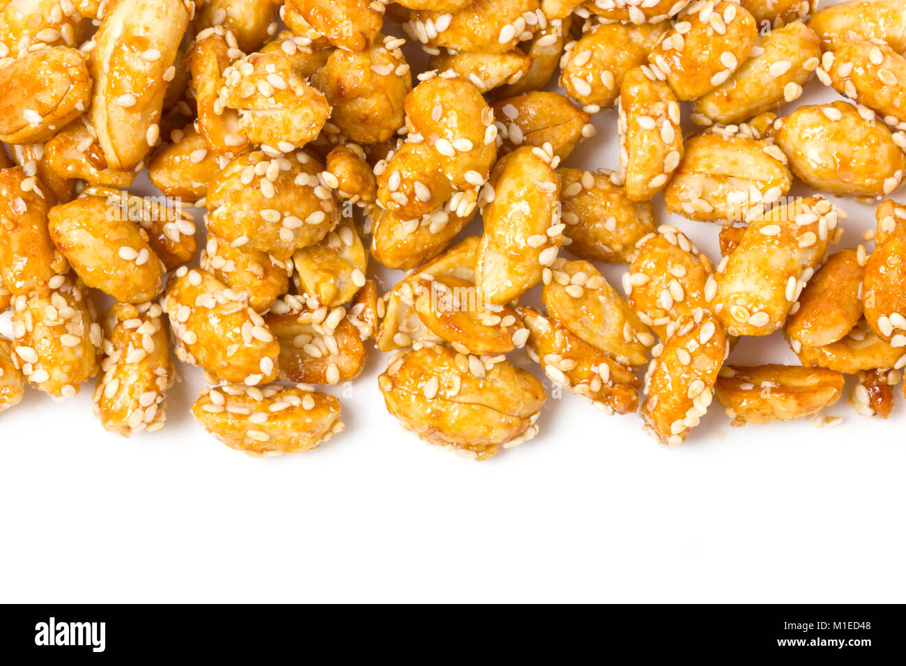 Crispy sugared nuts Stock Photo - Alamy