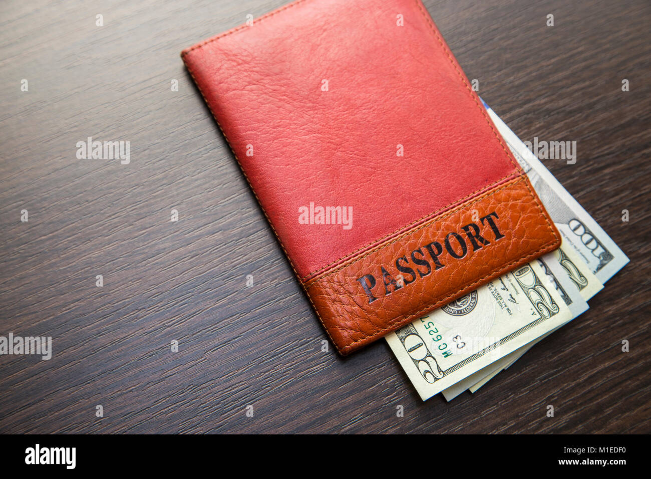 British passport on table hi-res stock photography and images - Alamy