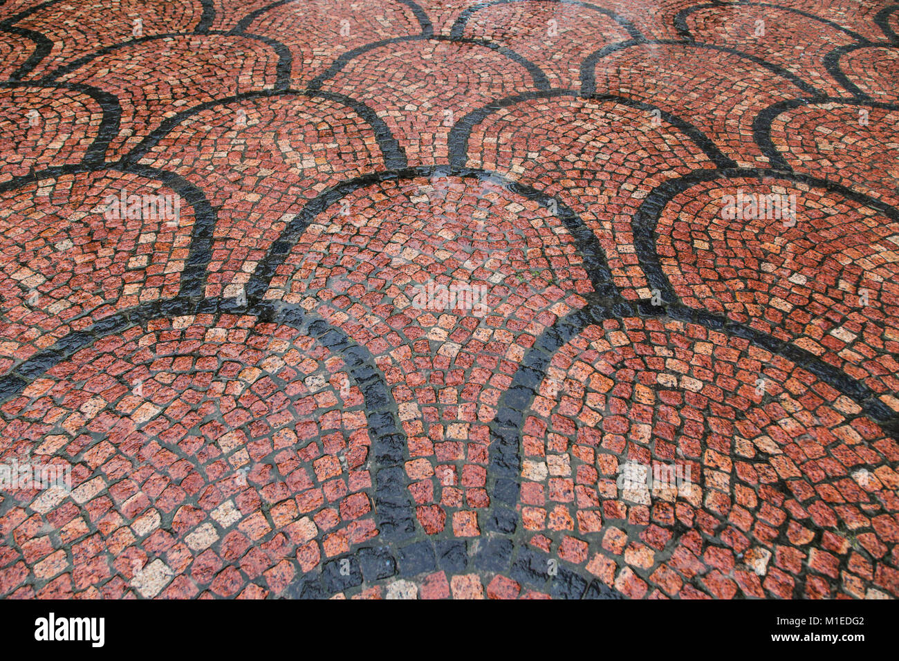 Pavement granite paving Stock Photo - Alamy