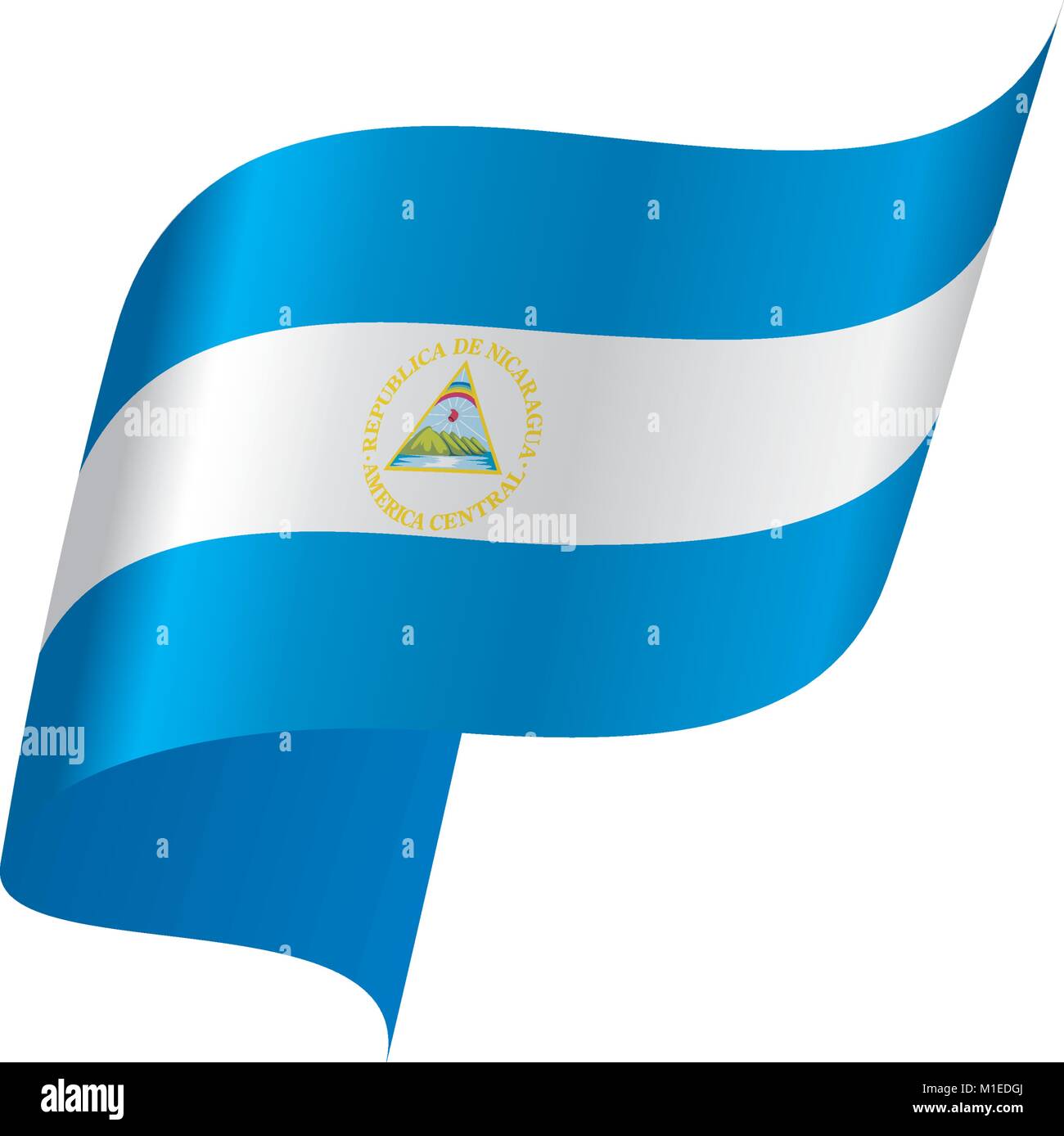 Nicaragua flag, vector illustration Stock Vector Image & Art - Alamy