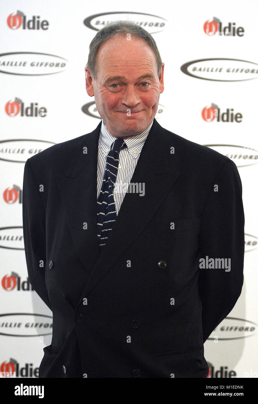 John Lloyd attending The Oldie of the Year Awards, at Simpsons in the ...