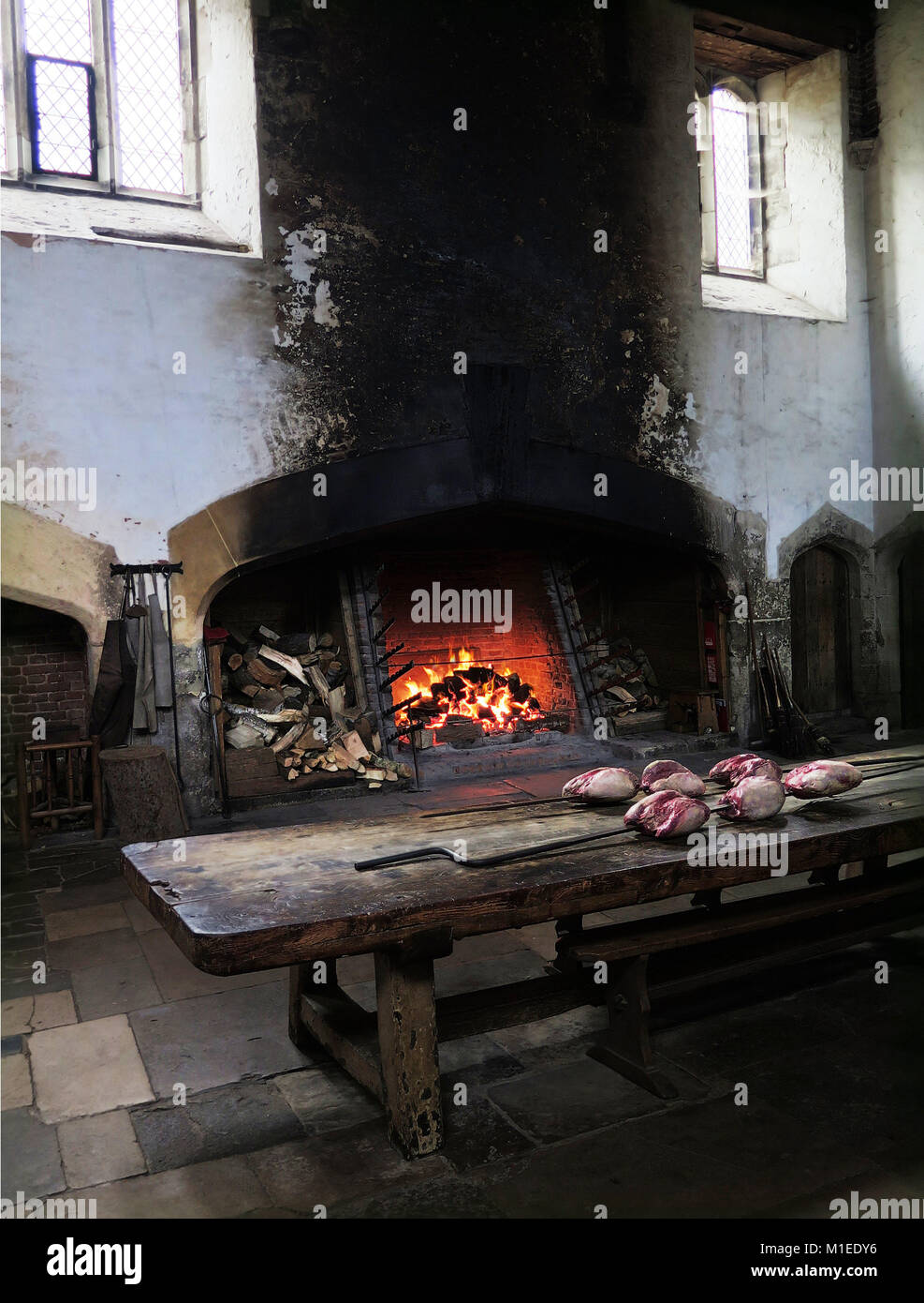 Uk Medieval Fire High Resolution Stock Photography and Images - Alamy