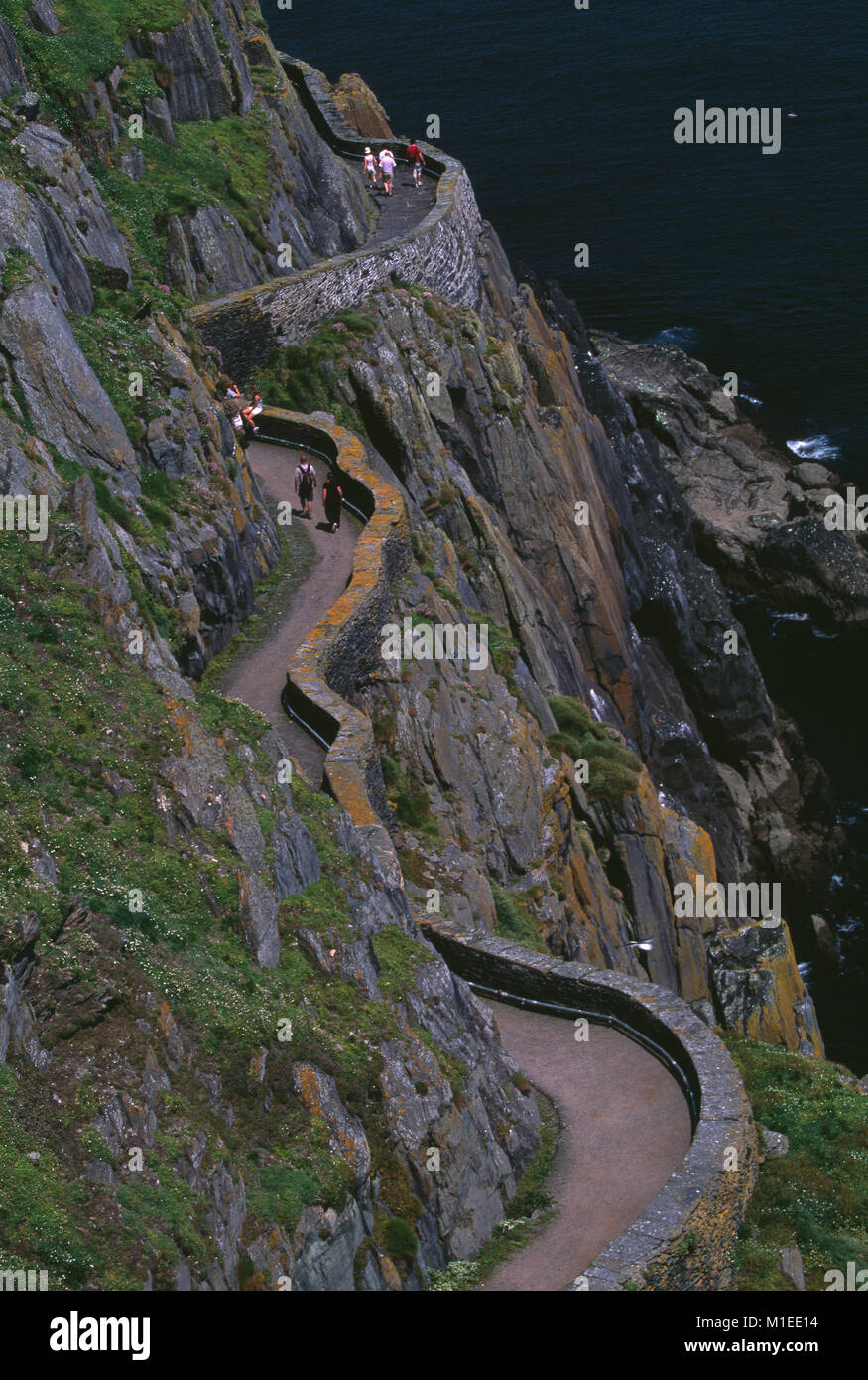 Skellig michael aerial view hi-res stock photography and images - Alamy
