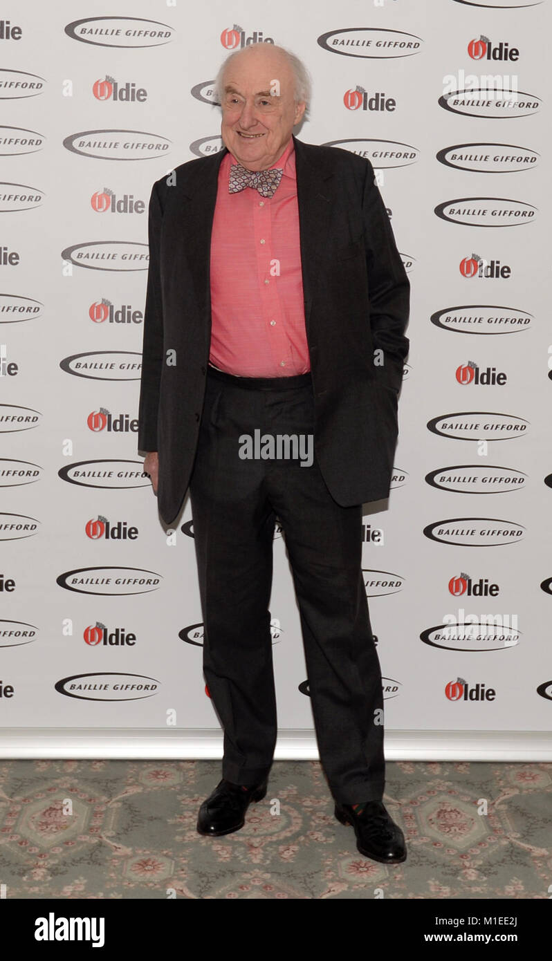 Henry Blofeld attending The Oldie of the Year Awards, at Simpsons in ...