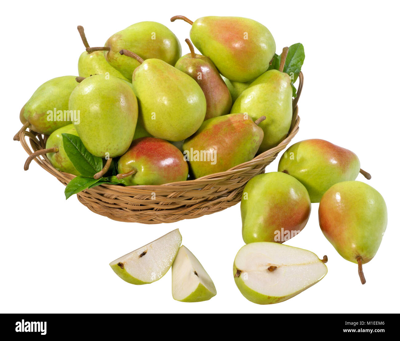 Basket of pears hi-res stock photography and images - Alamy