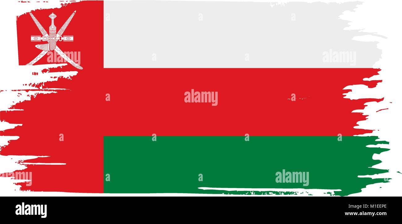 Oman flag, vector illustration Stock Vector Image & Art - Alamy