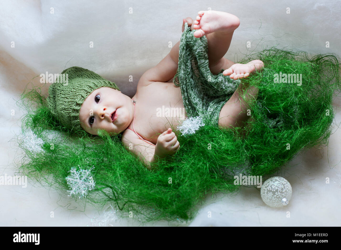 Portrait newborn baby girl in hi-res stock photography and images - Alamy