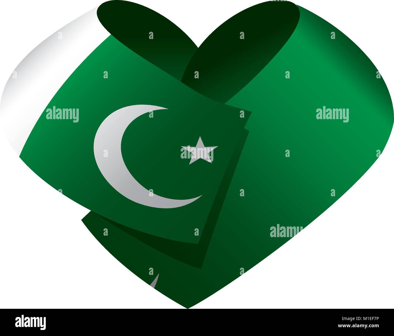 Pakistan flag, vector illustration Stock Vector Image & Art - Alamy