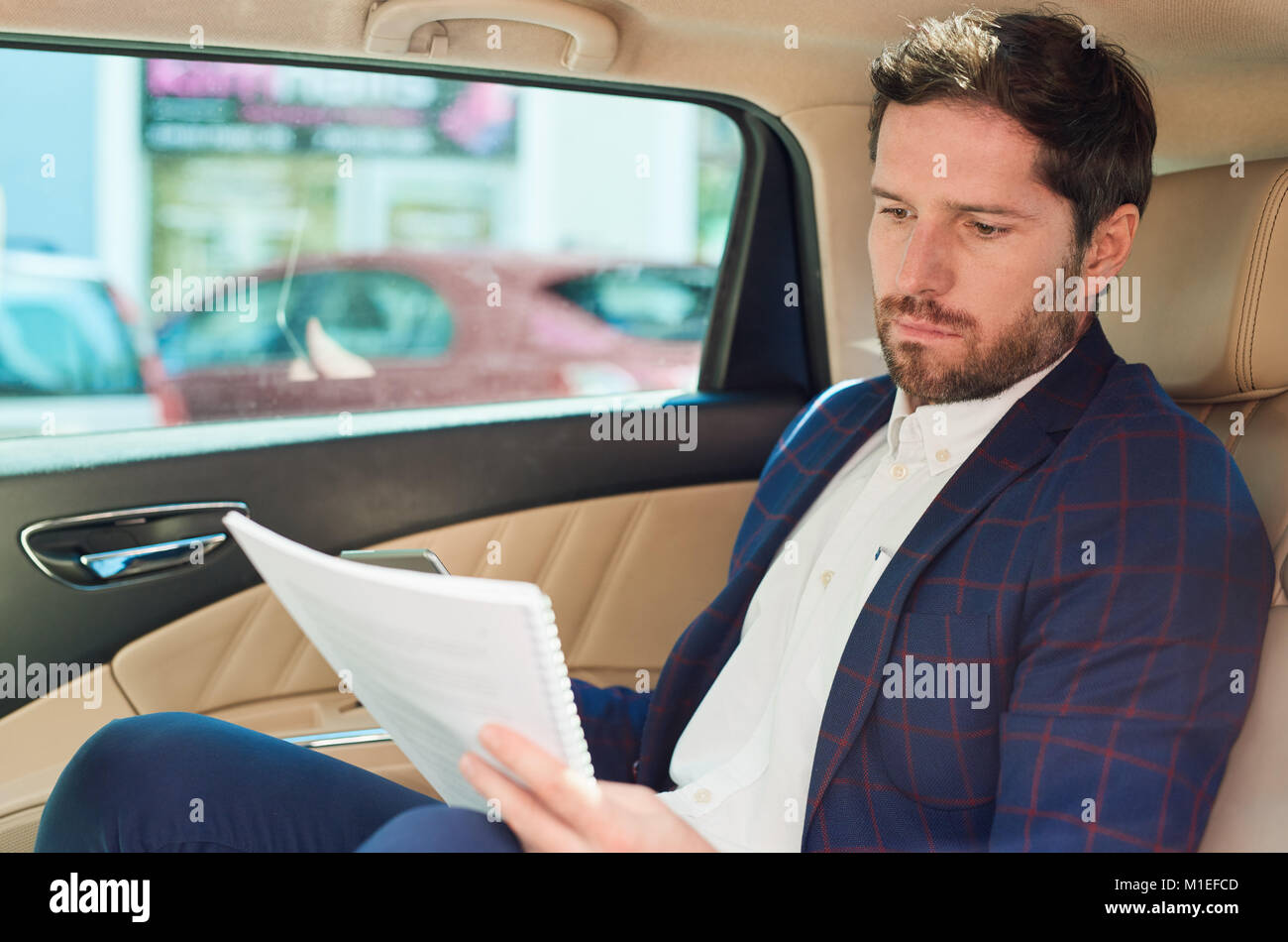 Caucasian paperwork hi-res stock photography and images - Alamy
