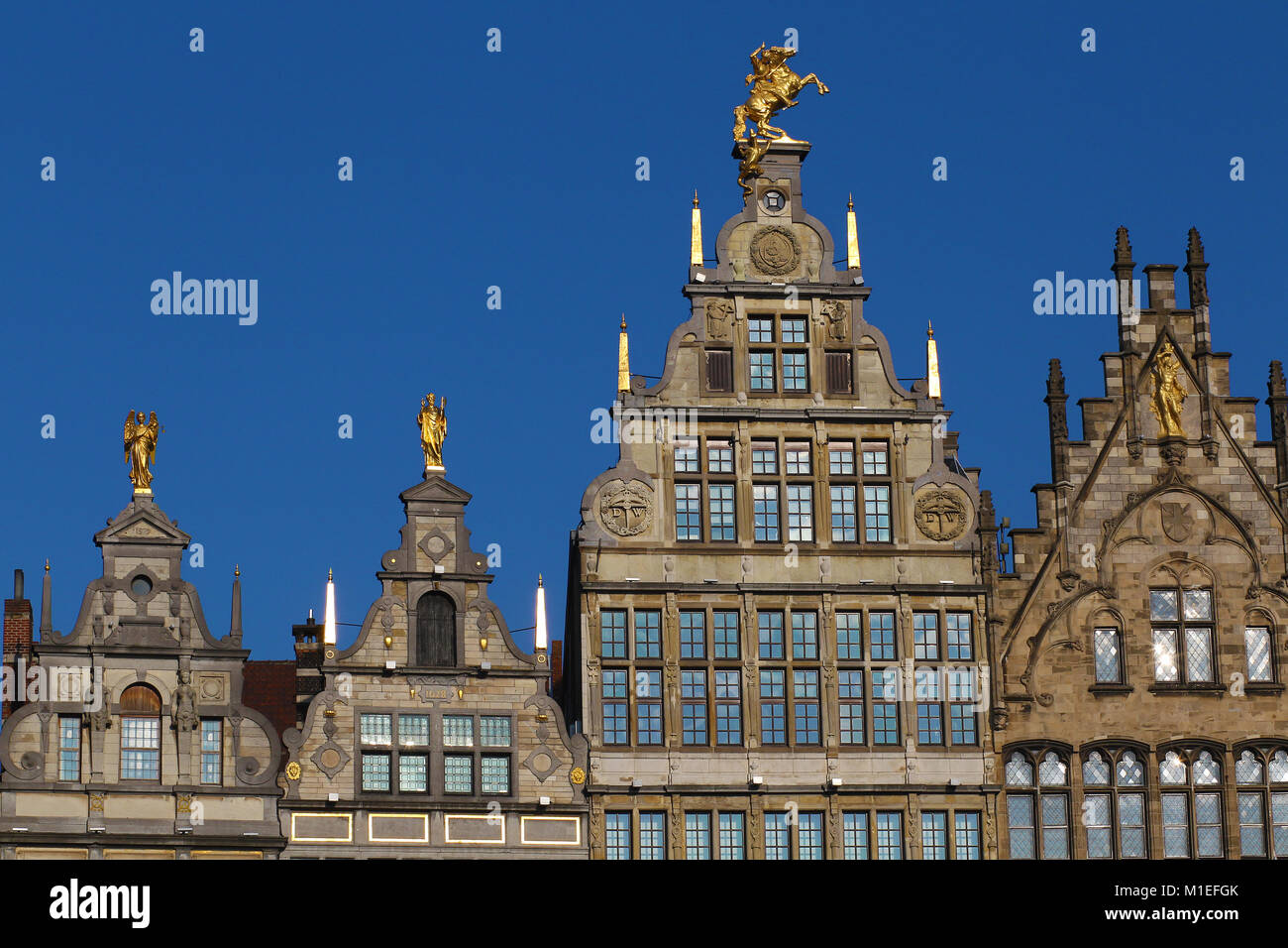 Great market square with guildhalls hi-res stock photography and images ...