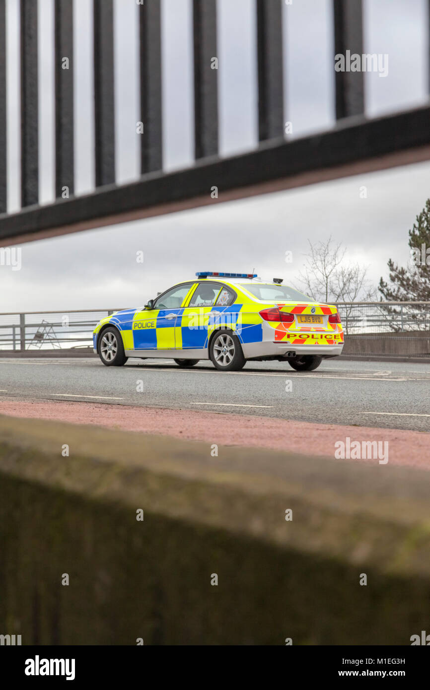 British bmw police car hi-res stock photography and images - Alamy