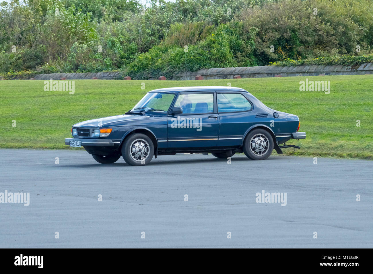 Saab 99 Saloon car Stock Photo - Alamy