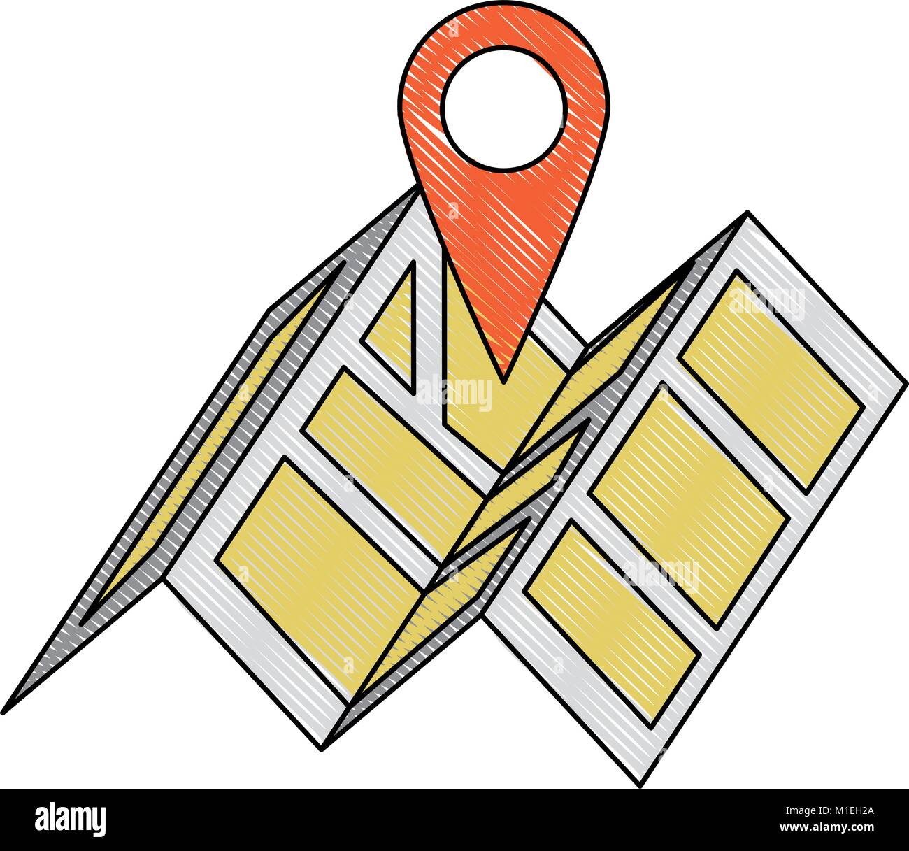 Map location symbol Stock Vector Image & Art - Alamy