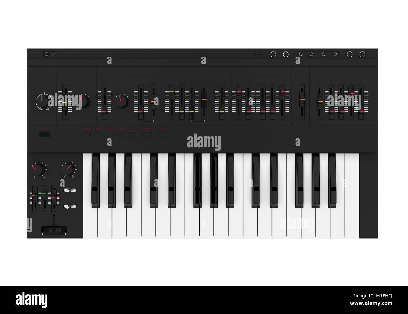 Electronic Synthesizer Piano Keyboard Isolated Stock Photo - Alamy Electronic Synthesizer Piano Keyboard Isolated Stock Photo - Alamy