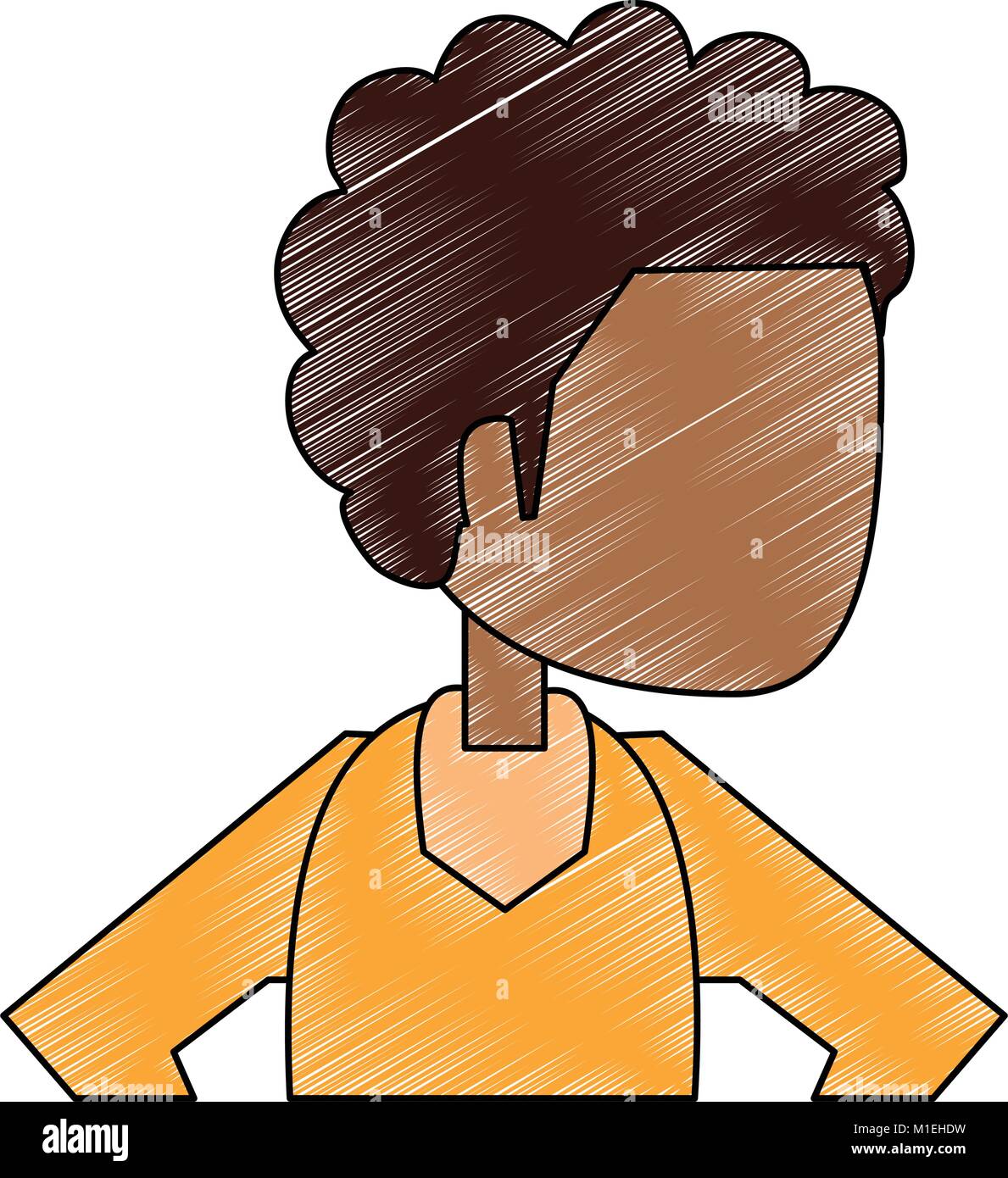 Boy kid cartoon faceless Stock Vector Image & Art - Alamy