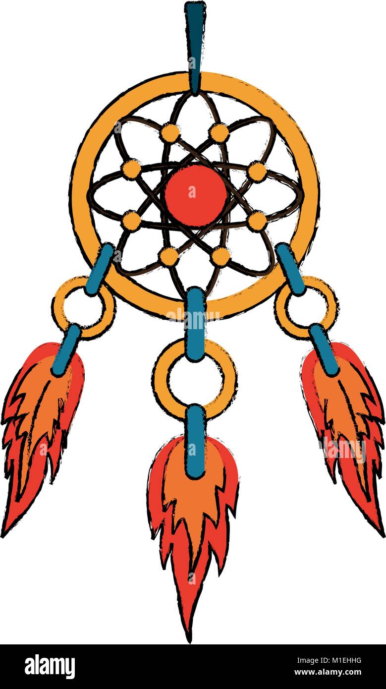 Dream catcher symbol Stock Vector Image & Art - Alamy
