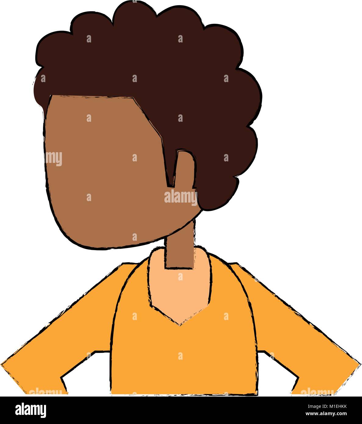 Boy kid cartoon faceless Stock Vector Image & Art - Alamy