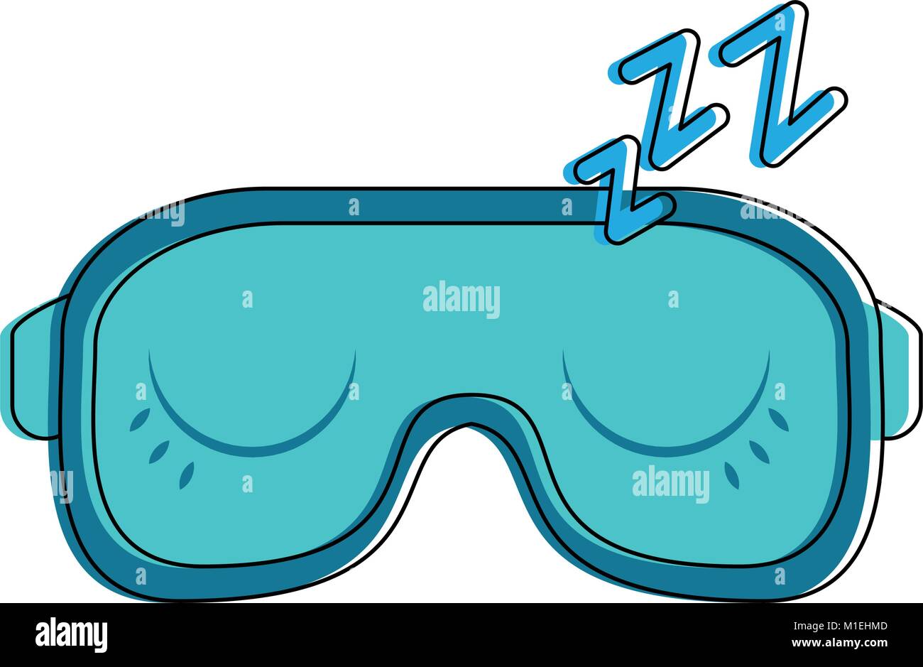 Sleeping cover eyes Stock Vector Image & Art - Alamy