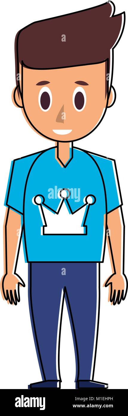 Boy kid cartoon Stock Vector Image & Art - Alamy