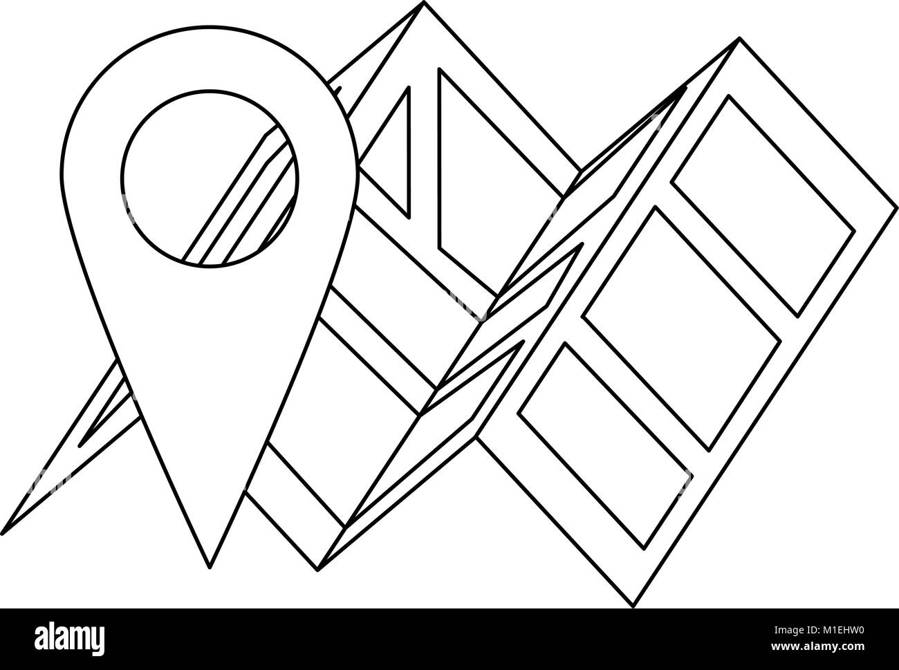 Map location symbol Stock Vector Image & Art - Alamy