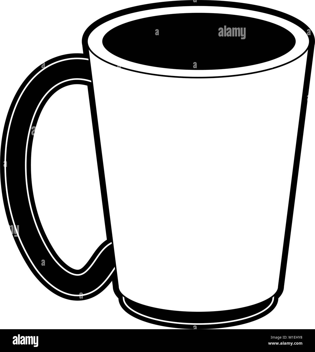 Empty porcelain mug Stock Vector Image & Art - Alamy