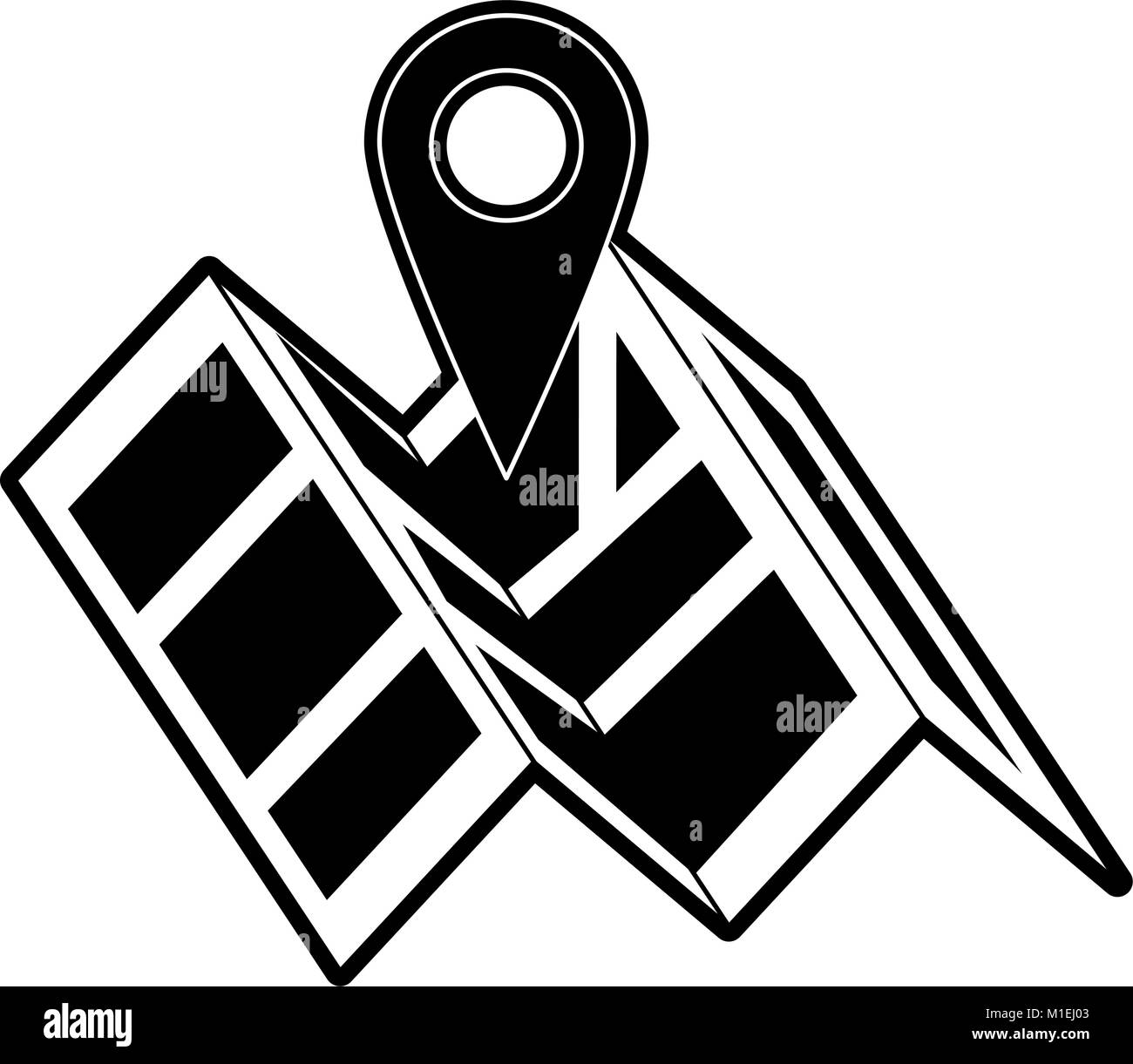 Map location symbol Stock Vector Image & Art - Alamy