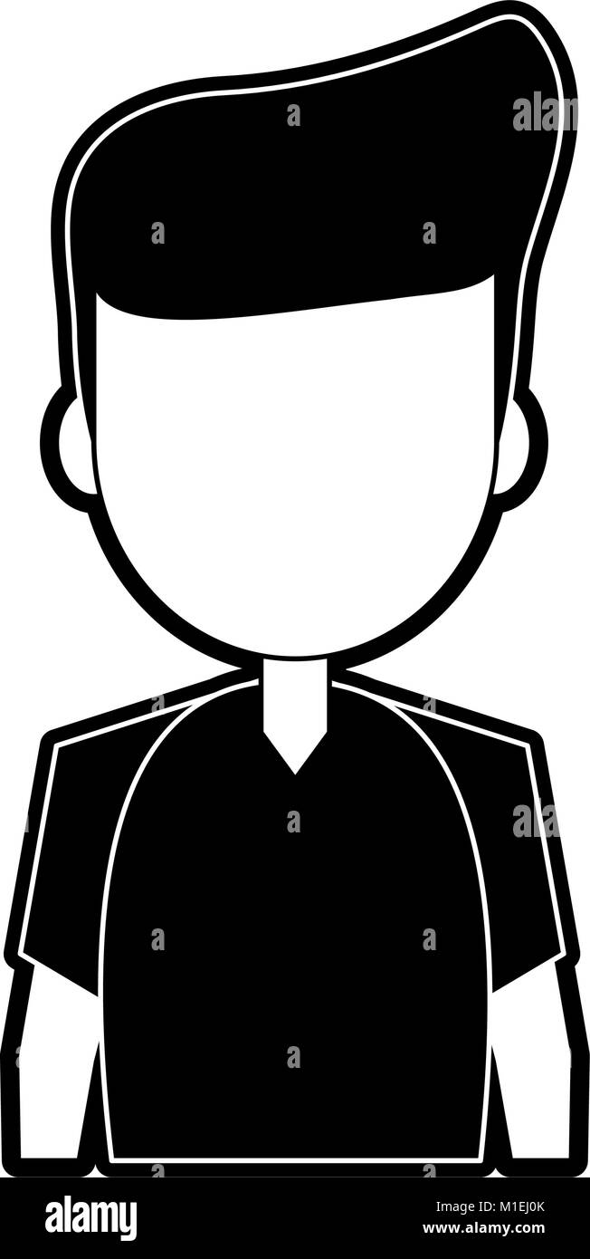 Boy kid cartoon faceless Stock Vector Image & Art - Alamy