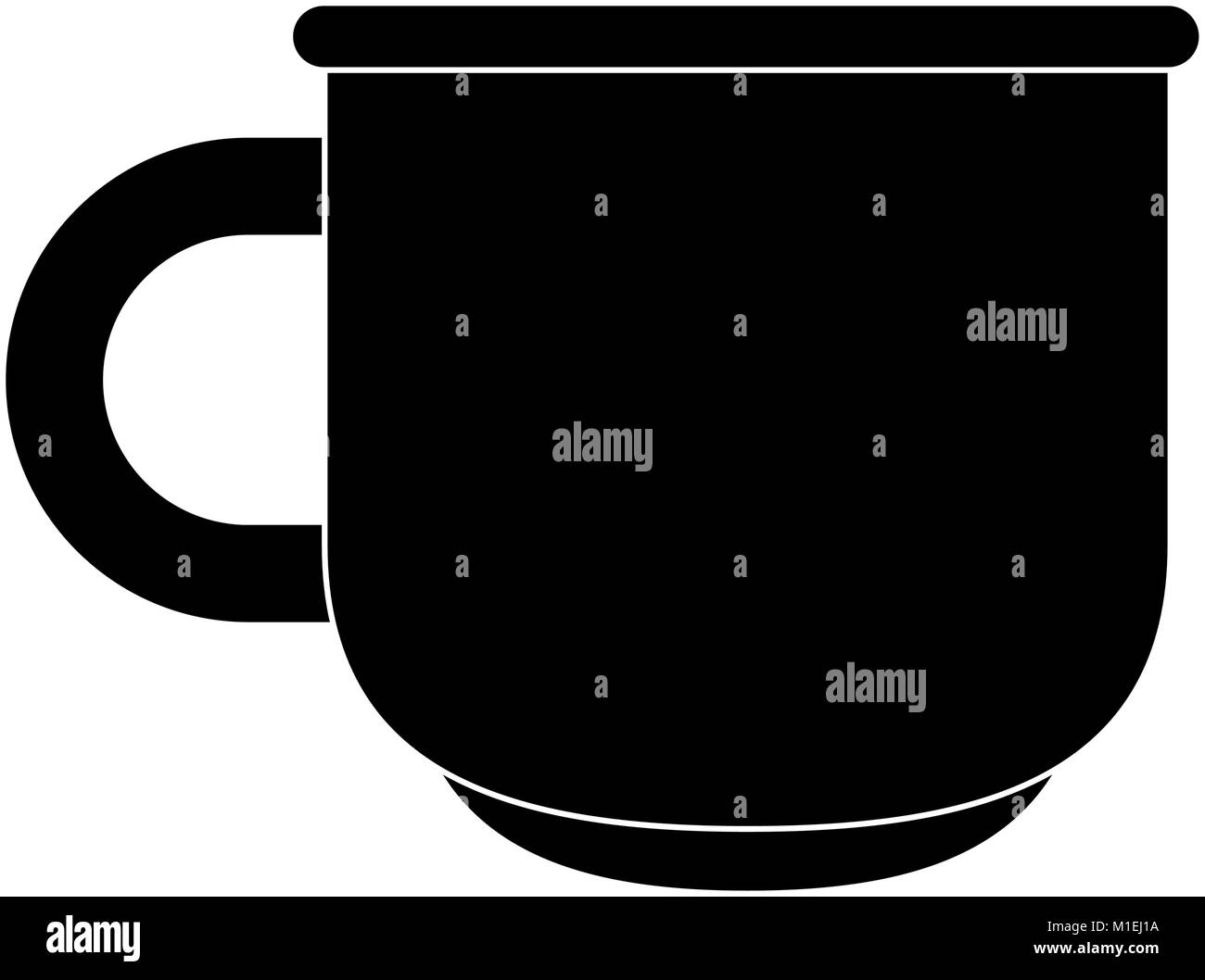 Empty porcelain mug Stock Vector Image & Art - Alamy