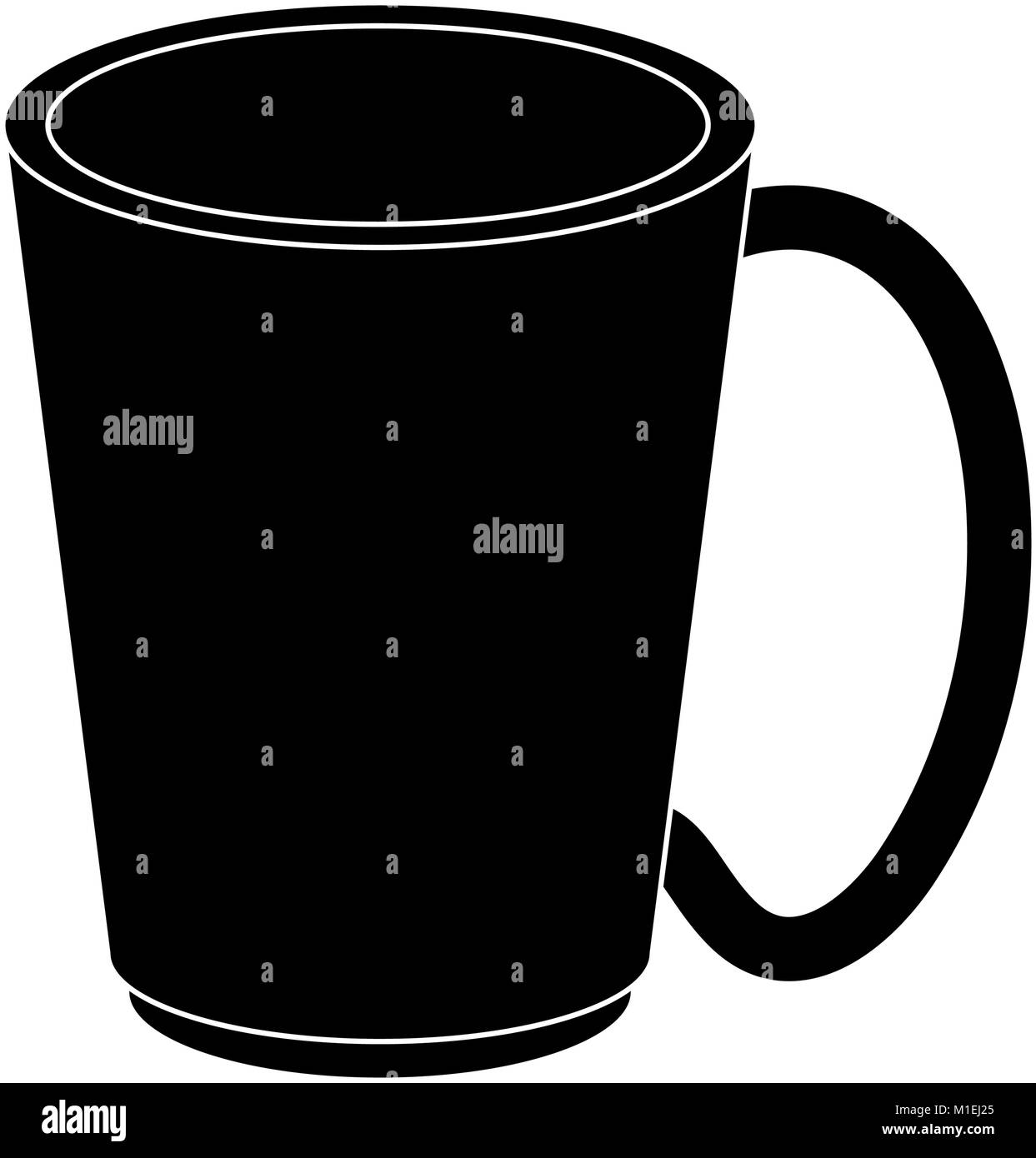 Empty porcelain mug Stock Vector Image & Art - Alamy