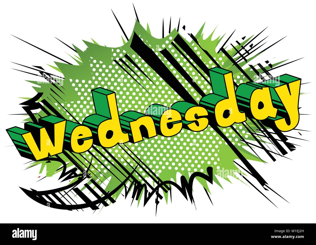 Wednesday Vector Vectors Stock Photos & Wednesday Vector Vectors Stock ...