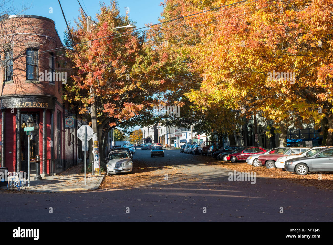 Ballard Avenue, Old Ballard, Seattle, Washington, USA Stock Photo - Alamy