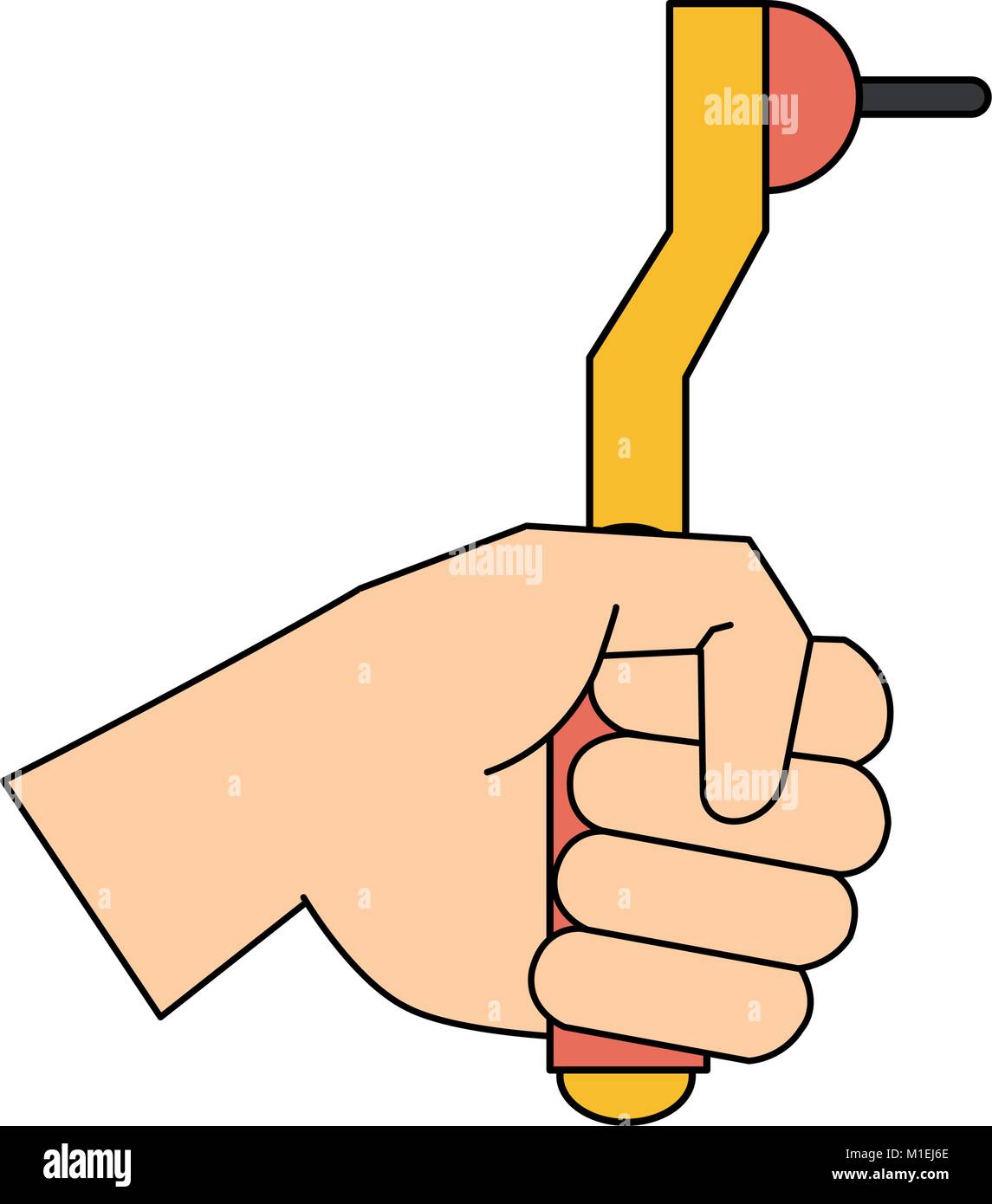 Dentist hand dental tools Stock Vector Images - Alamy