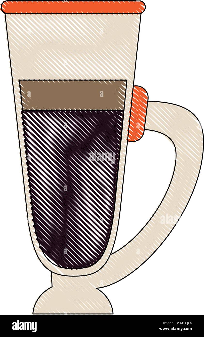 Cold coffee cup Stock Vector Image & Art - Alamy