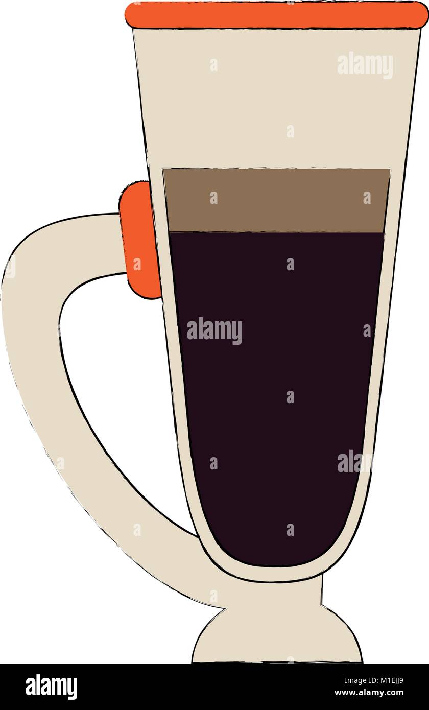 Cold coffee cup Stock Vector Image & Art - Alamy