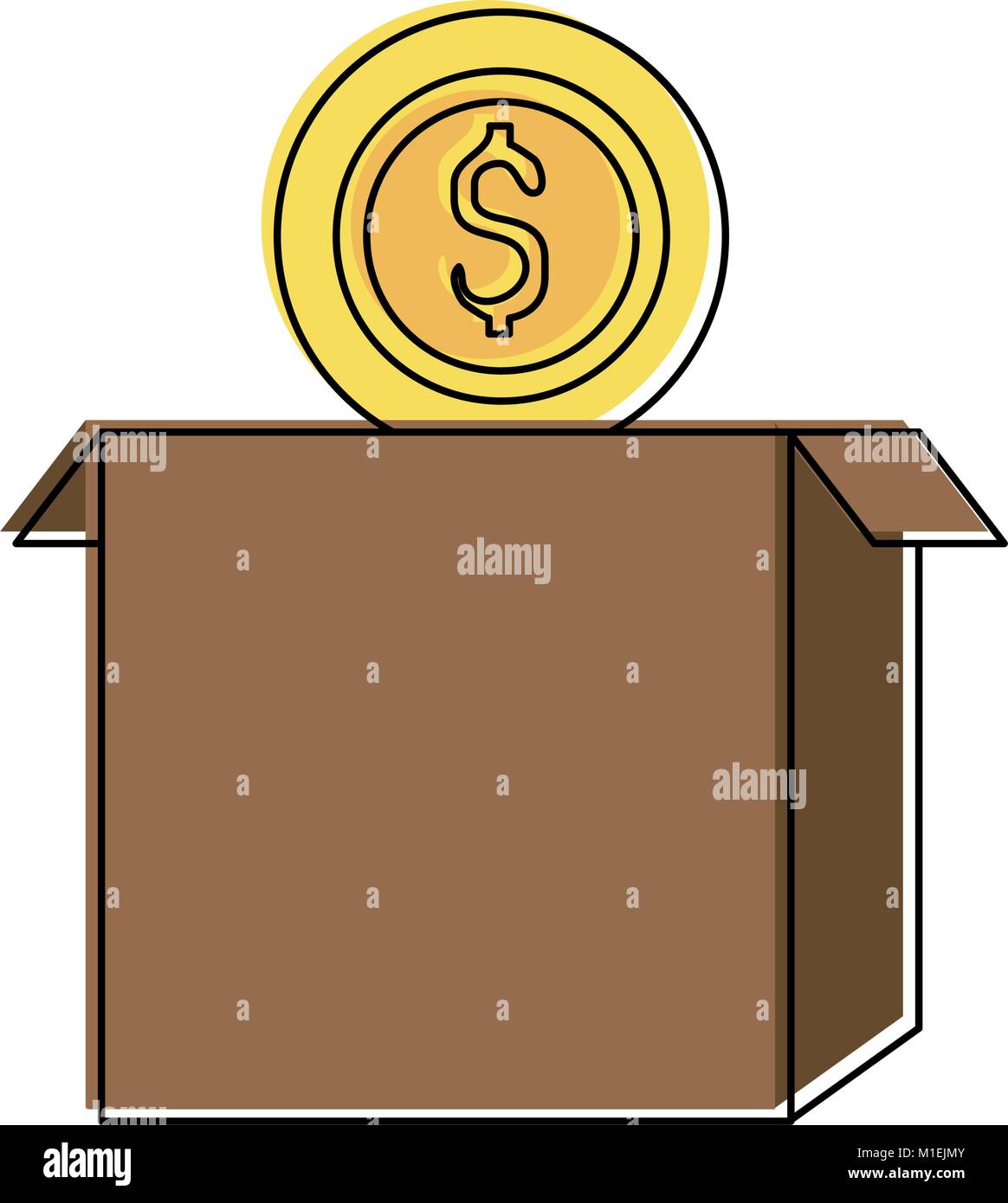 Bank transfer box hi-res stock photography and images - Alamy
