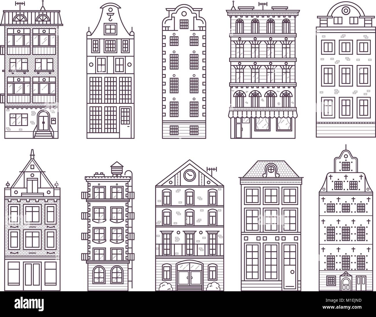 Merchant city Stock Vector Images - Alamy
