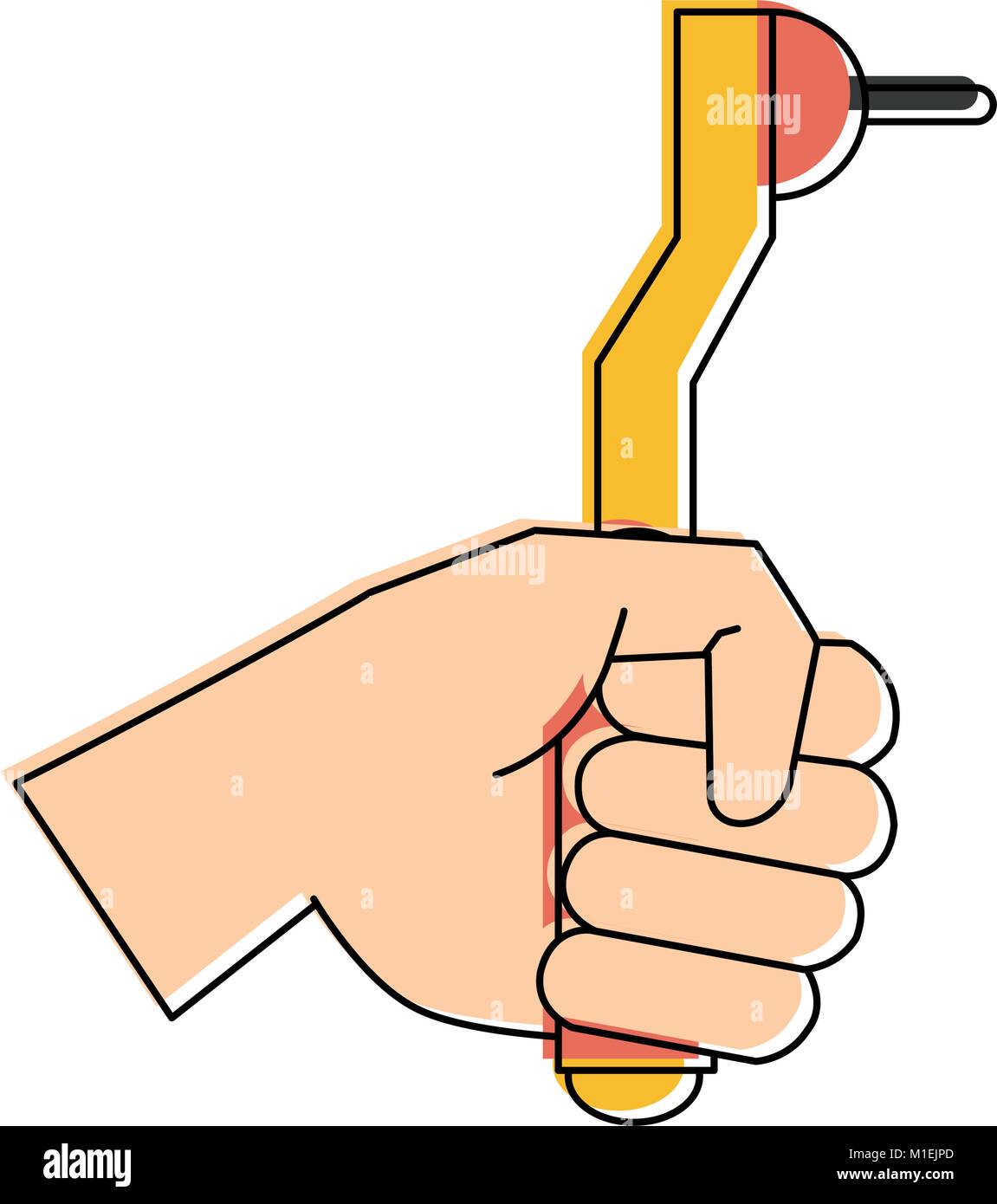 Dental drill hand Cut Out Stock Images & Pictures - Alamy