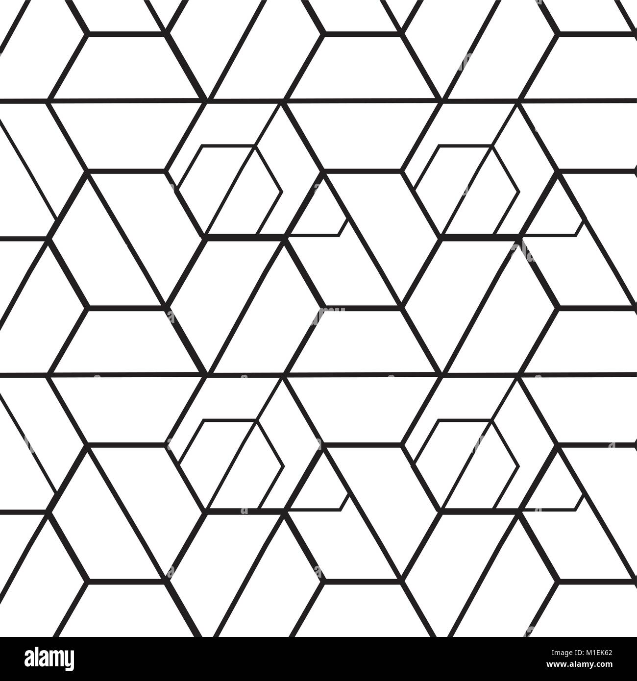 pattern seamless shapes background style vector illustration Stock ...