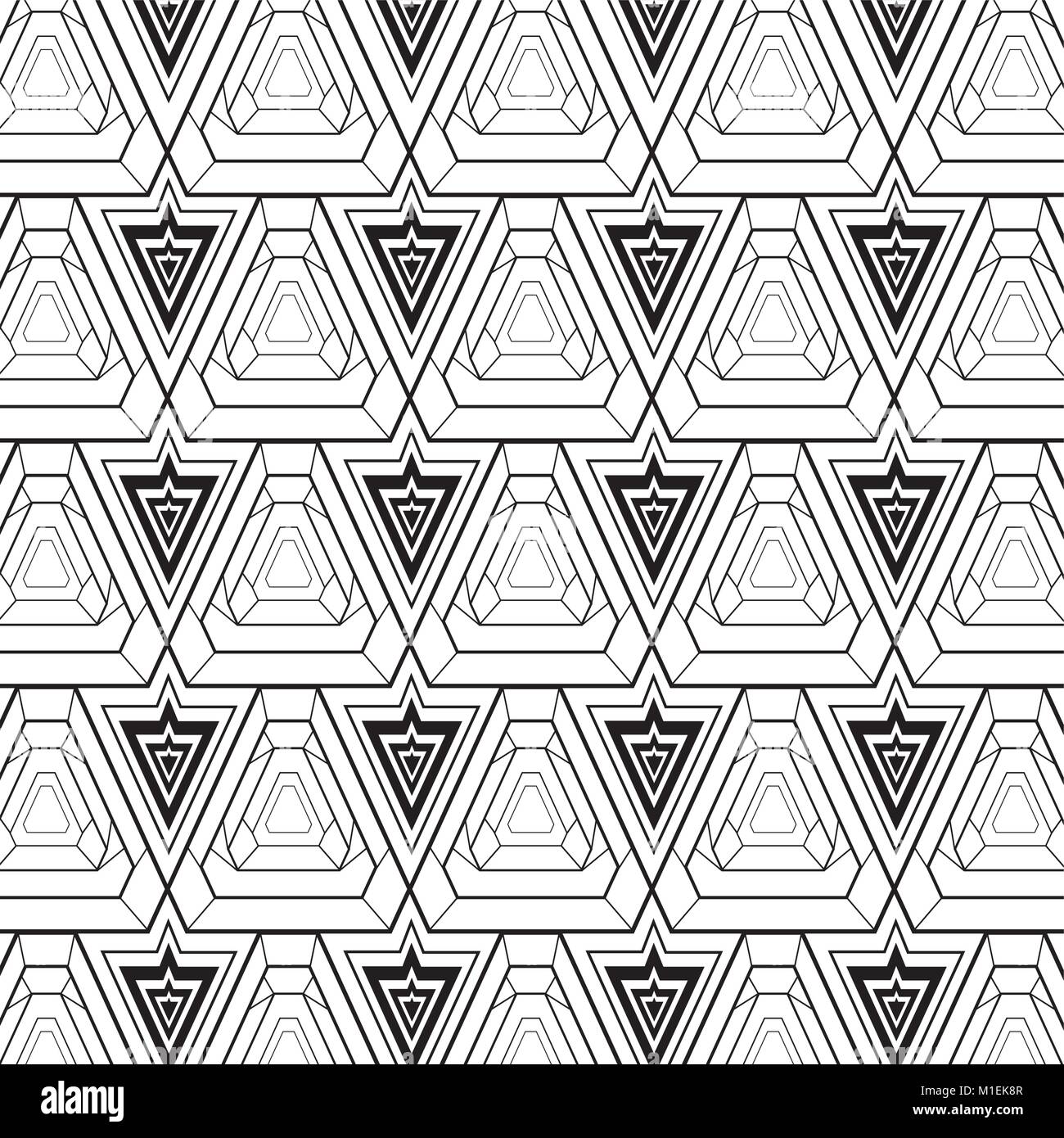 pattern shapes graphic background decoration vector illustration Stock ...