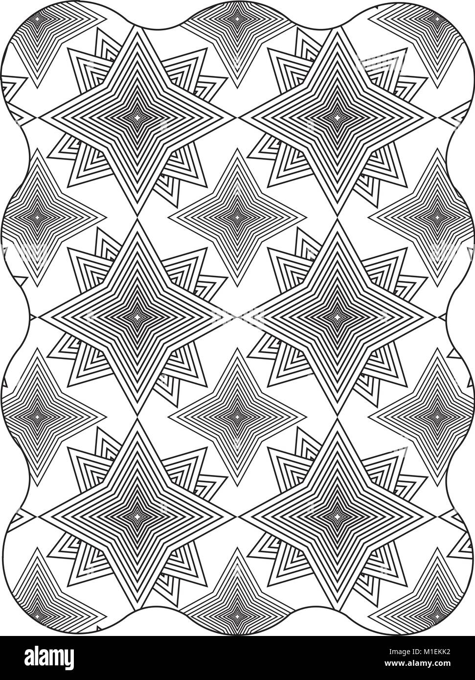 figure with pattern abstract shapes backgroun decoration vector ...