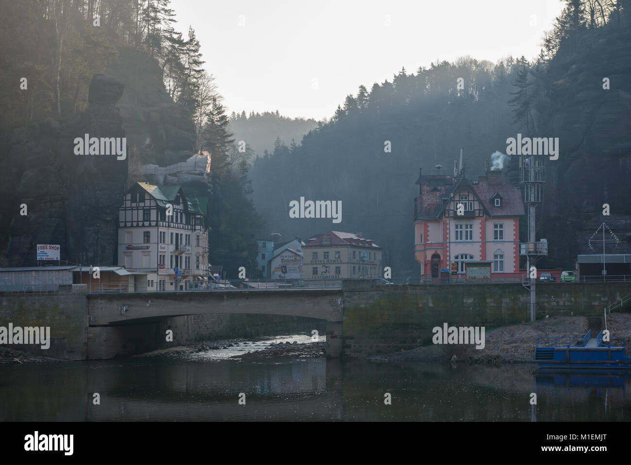Hrensko village hi-res stock photography and images - Alamy
